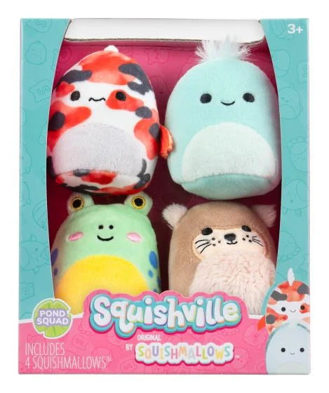 Squishville - Pond Squad 4-pack 2 Inch – Squish Squash